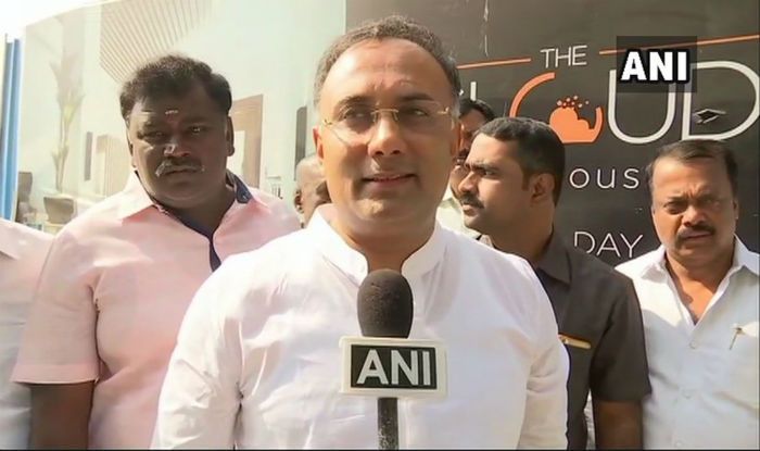 Karnataka Cong Chief Dinesh Gundu Rao Reacts to Minister Ananthkumar ... Karnataka Cong Chief Dinesh Gundu Rao Reacts to Minister Ananthkumar ...