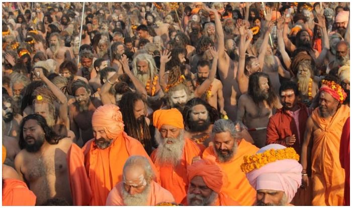 Kumbh Mela 2019: पंचायती अटल अखाड़ा के नागा साधु-सन्यासी ऐसे पहुंचे ...