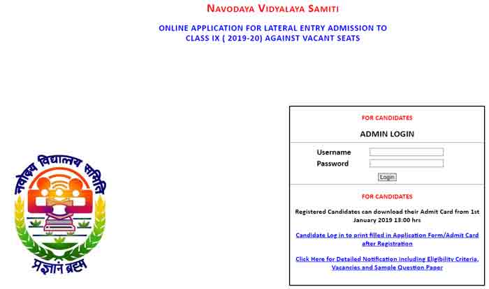 Navodaya Vidyalaya Samiti Recruitment 2019: Apply For 251 Teaching, Non ...