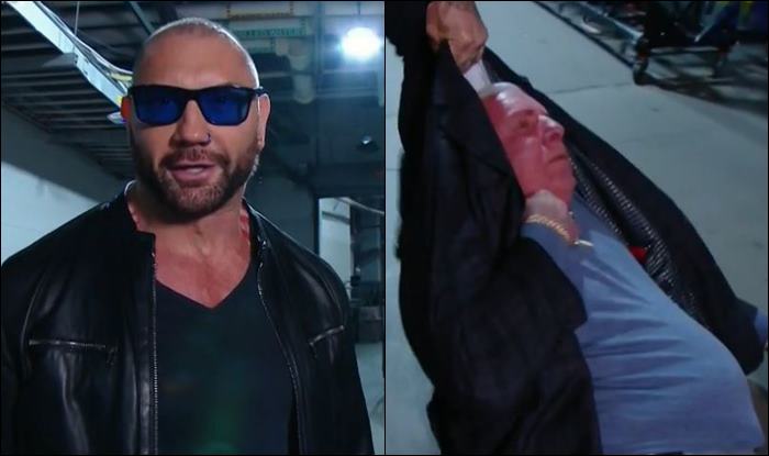 Dave Batista Returns to WWE RAW, Attacks Ric Flair to Draw Triple H’s Attention | WATCH | India.com