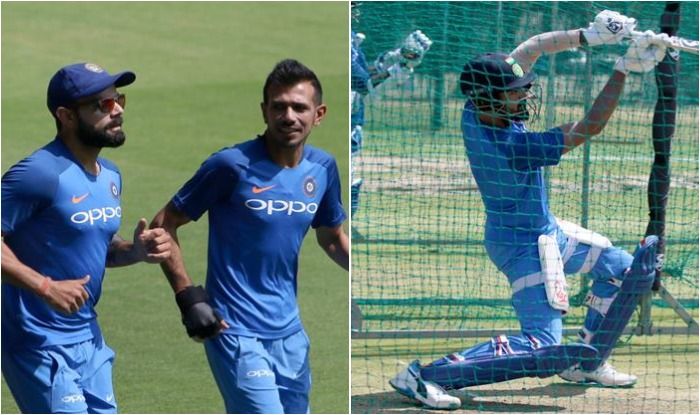 2nd T20I India vs Australia: Virat Kohli, KL Rahul, Yuzvendra Chahal And Krunal Pandya Sweat it ...