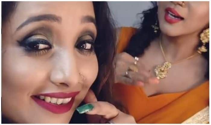 Bhojpuri Sensation Rani Chatterjee Gives Jaw Dropping Expression on ...