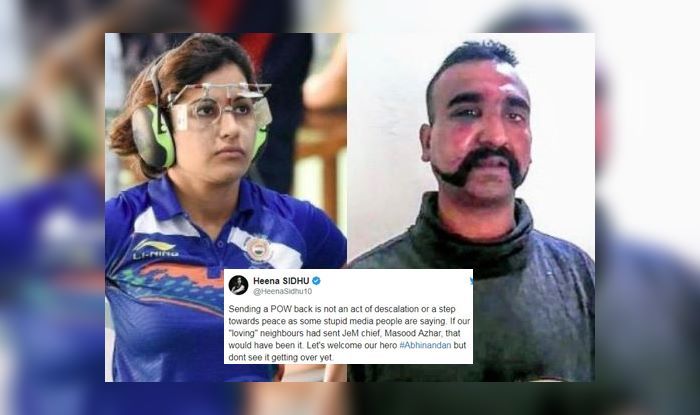 Shikhar Dhawan, Harbhajan Singh, Heena Sidhu, Vinod Kambli Elated as ...