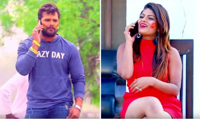 Bhojpuri Superstar Khesari Lal Yadav And Hottie Priyanka Singh’s New Holi Song ‘Kukura Chahet ...
