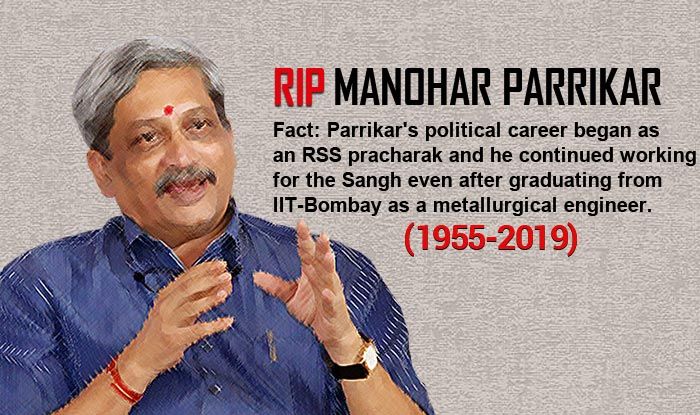 Manohar Parrikar Final Journey Updates: Late Goa CM Cremated With Full ...