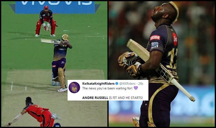 IPL 2019, Andre Russell, Kolkata Knight Riders, Royal Challengers ...