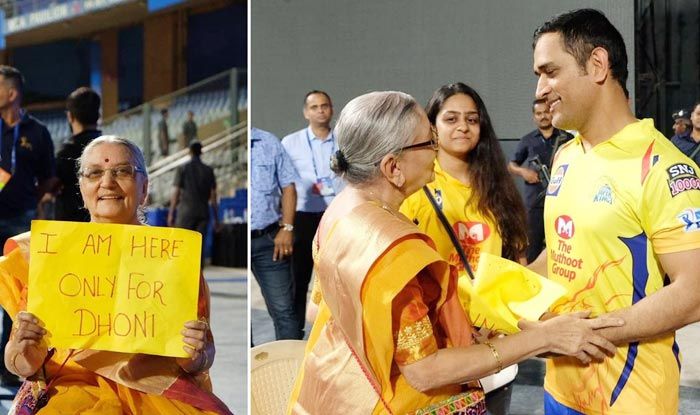 ‘no Age For Superfandom Ms Dhonis Heartfelt Gesture Towards Aged