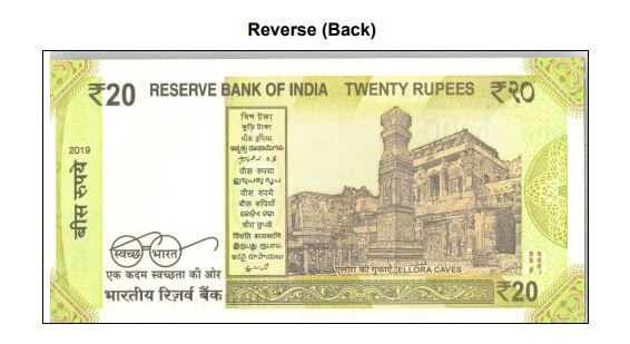 RBI to Issue New Rs 20 Note; Here Are The Salient Features of ‘Greenish ...