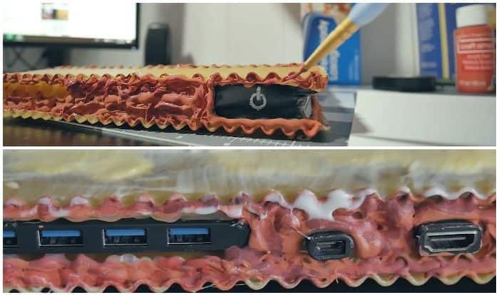 YouTuber Builds Lasagna-Themed PC Out of Uncooked Pasta And it Actually ...