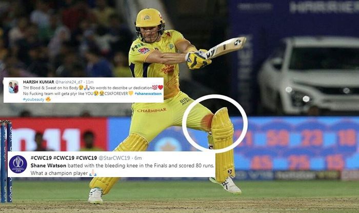 IPL 2019: Bleeding Shane Watson Wins Twitter After His Effort During ...