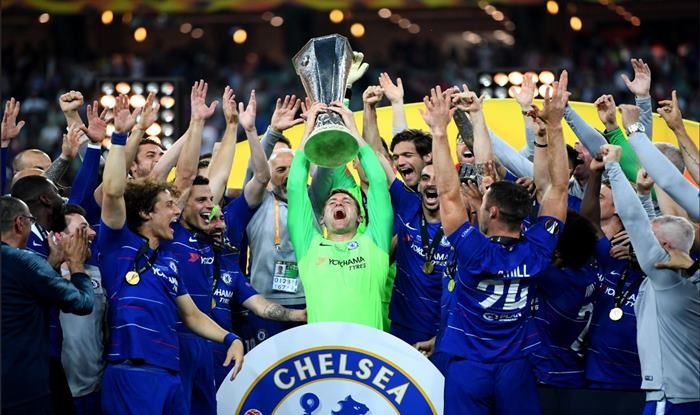 Chelsea Hammer Arsenal 4-1 to Lift Europa League Title | India.com