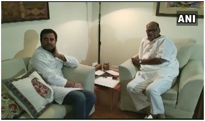 राहुल गांधी ने की शरद पवार से मुलाकात, क्या NCP का हो सकता है कांग्रेस ...