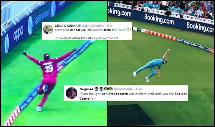 Sheldon Cottrell or Ben Stokes Twitter Divided After Windies Cricketer ...