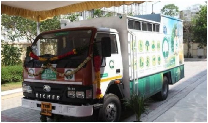 Chennai Launches Tree Ambulance With ‘Aim to Implement Across Country ...