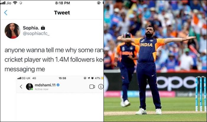 Mohammed Shami Lands Into Another Controversy, Sends Message to Unknown ...