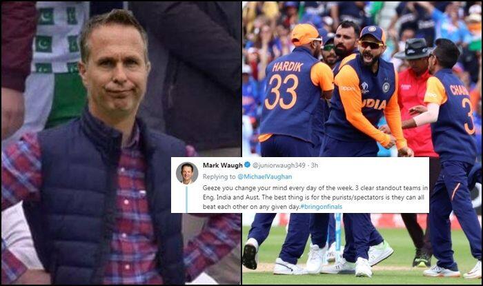 Vaughan TROLLED ICC World Cup 2019 Eng beat Ind CWC Semi-Finals