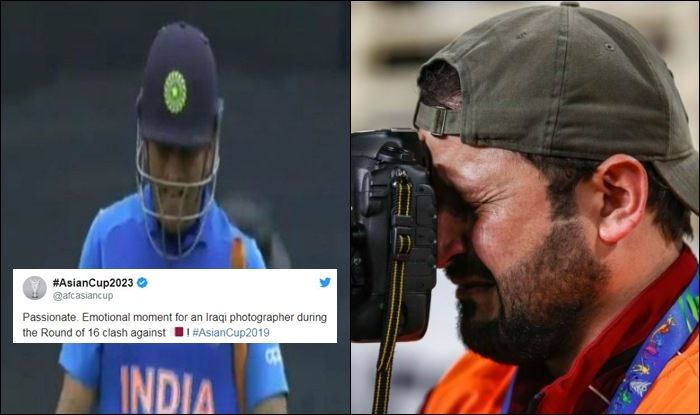 Image of Crying Photographer After MS Dhoni Runout During ICC Cricket ...