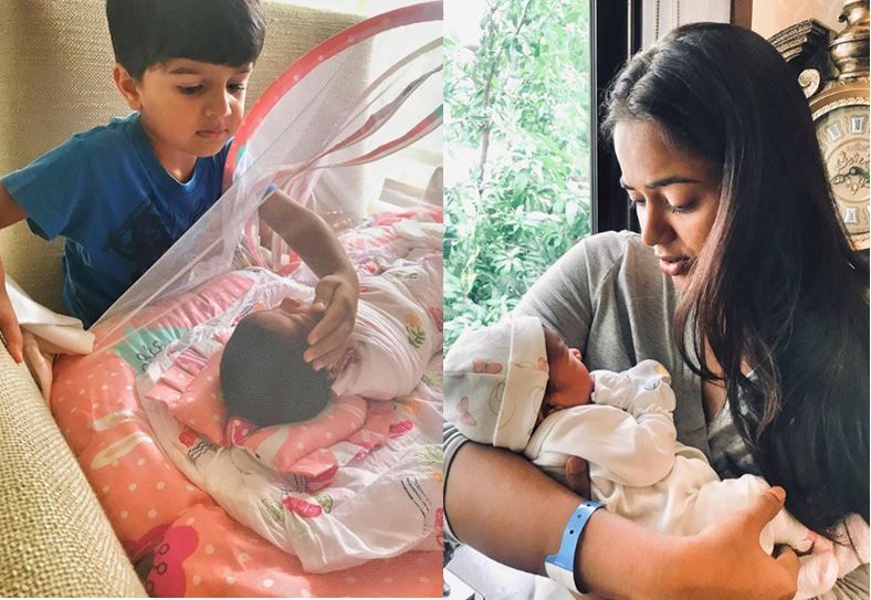 This Adorable Picture of Sameera Reddy’s Son With His Little Sister is ...