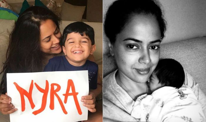 Sameera Reddy Reveals The Name Of Her Newborn Daughter Nyra Varde