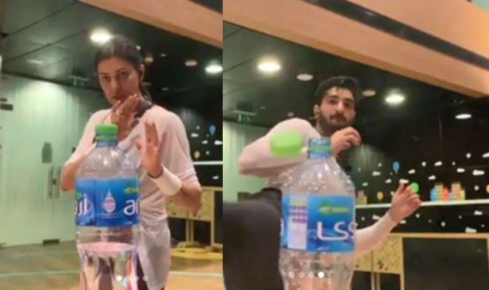 Bottle Cap Challenge: Sushmita Sen, Boyfriend Rohman Shawl And ...