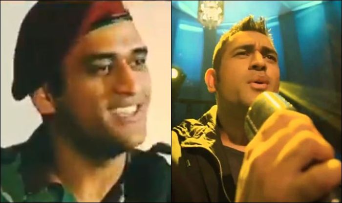 Lt Col MS Dhoni Singing Main Pal do Pal ka Shayar Hu, in Army Uniform ...