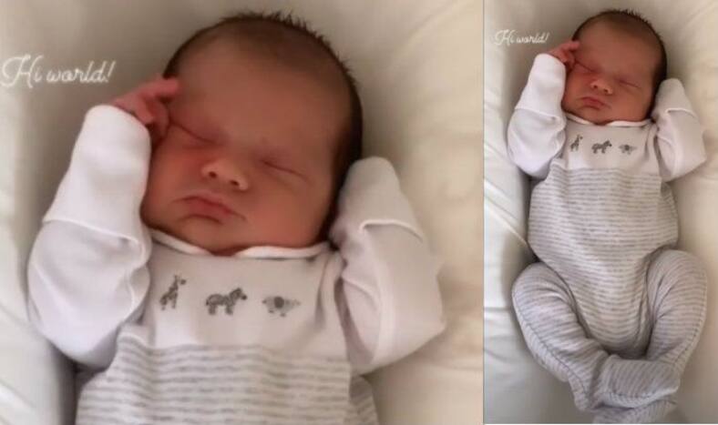 Amy Jackson Shares First Picture of Her Son Andreas And It’s The ...