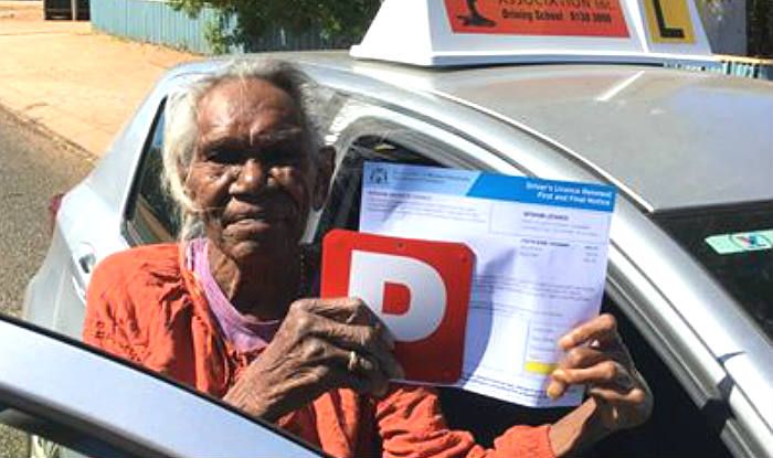 Woman Learns Driving And Obtains License at The Age of 75 so That She ...