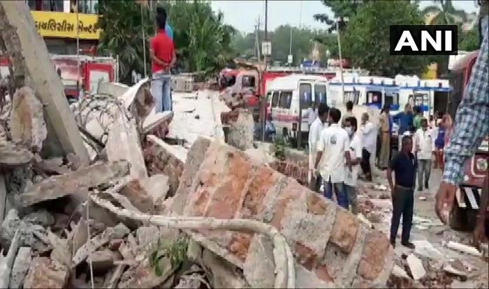 Gujarat: Two Rescued, Several Labourers Feared Trapped in Building ...