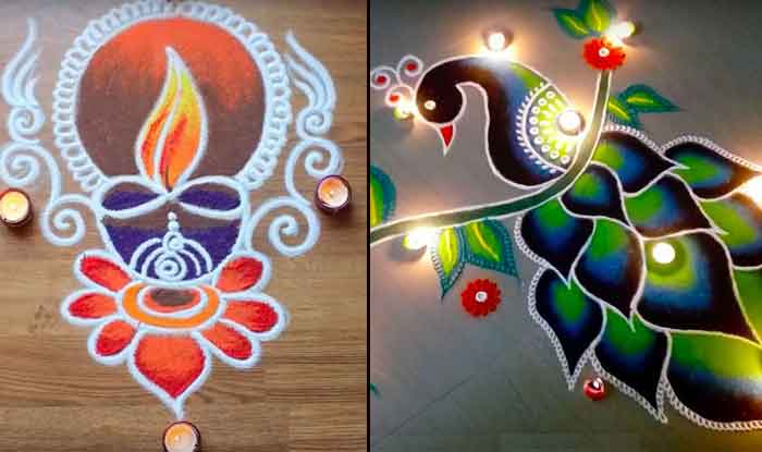 Diwali Rangoli Design 2020: इस दिवाली घर पर इन तरीकों से बनाएं स्पेशल ...