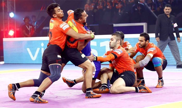 Pro Kabaddi League: U Mumba beat Haryana Steelers 46-38 to enter semi-final | Sports News ...