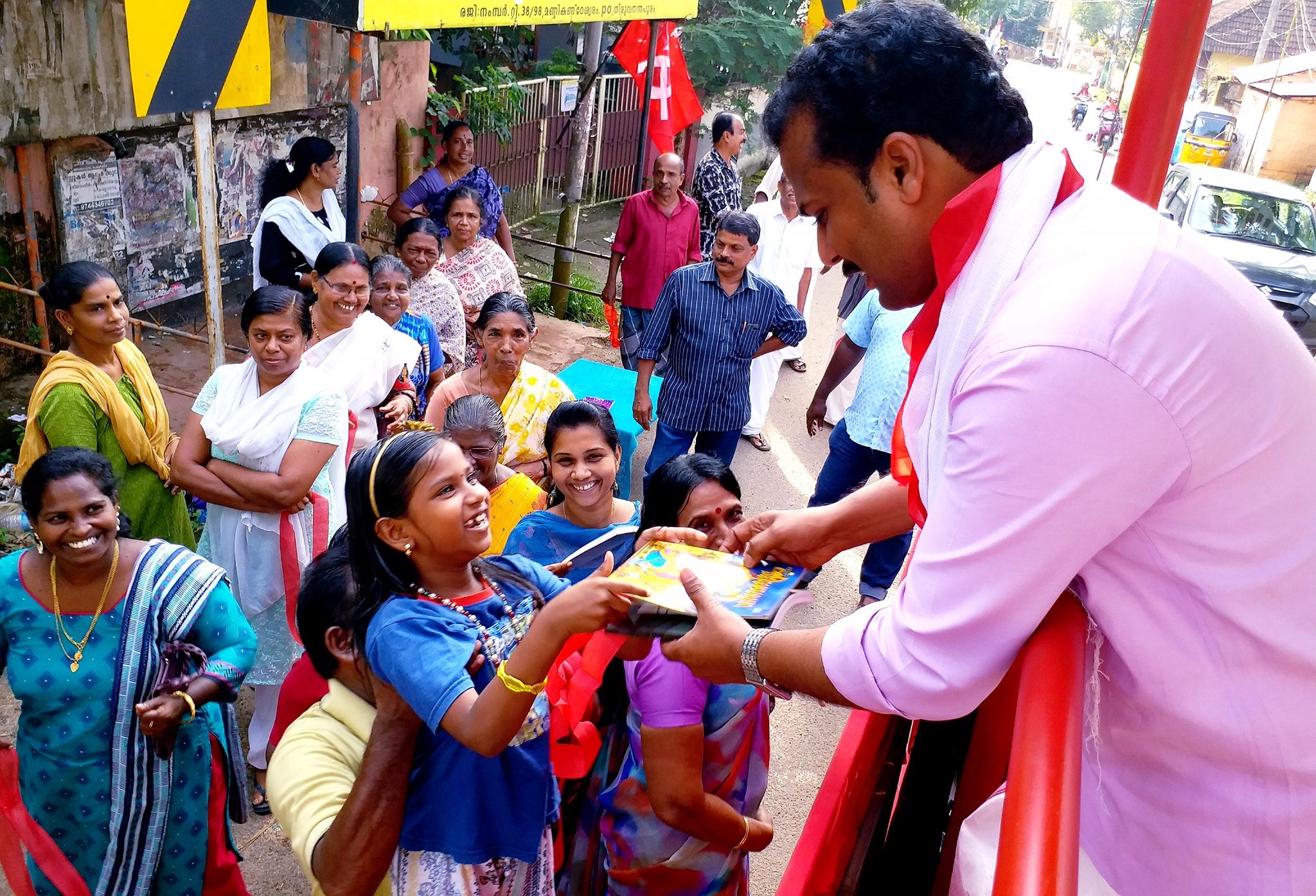 Kerala MLA Asks People to Gift Him Books Instead of Flowers, Wins Hearts