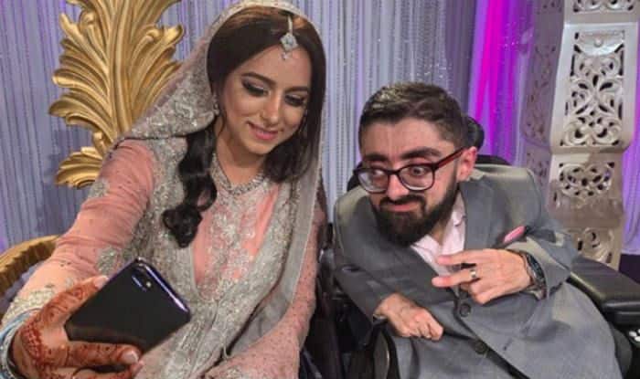 Two-foot Tall Man Gets Married to Six-feet Tall Pakistani Bride, Videos ...