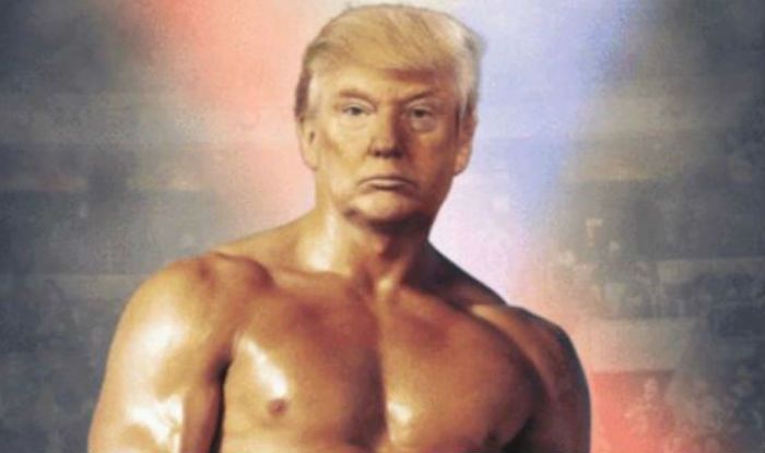 Donald Trump Shares Photo-shopped Picture of Himself as Boxer, Gets ...