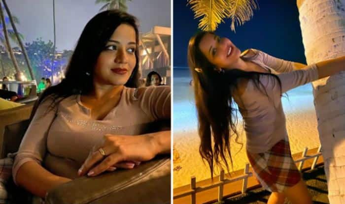 Bhojpuri Hot Bomb Monalisa Goes Out on Romantic Date With Hubby Vikrant Singh Rajpoot, Shares ...