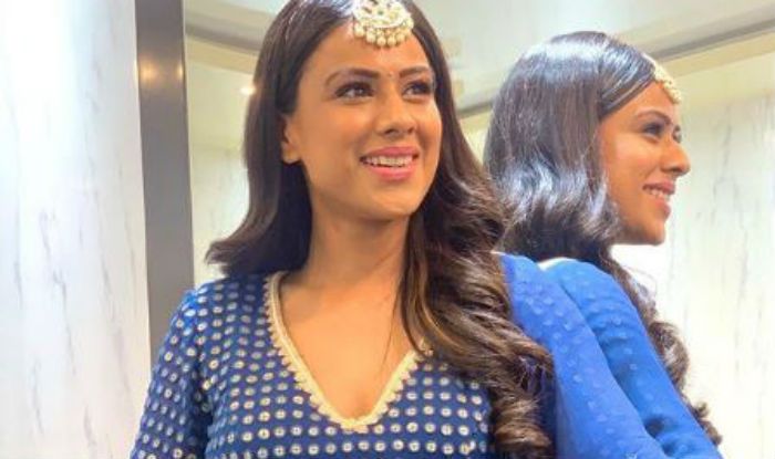 Television Hottie Nia Sharma’s Bold Avatar in Sexy Blue Lehenga From ...