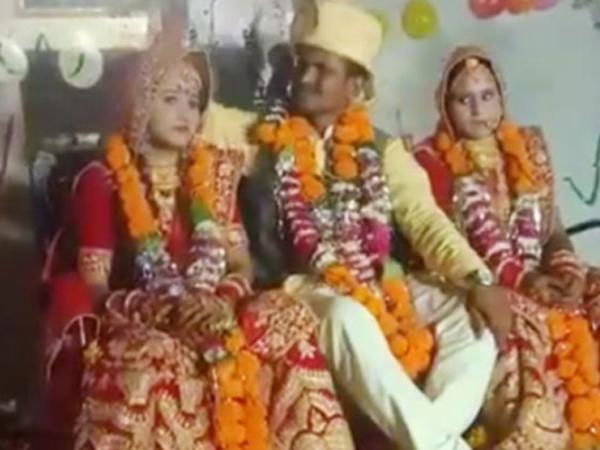 2 Cousin Sisters Marry The Same Man, At The Same Time In Madhya Pradesh ...