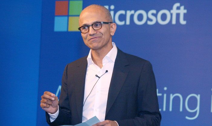 Microsoft Names India-Born CEO Satya Nadella as Company's Chairman