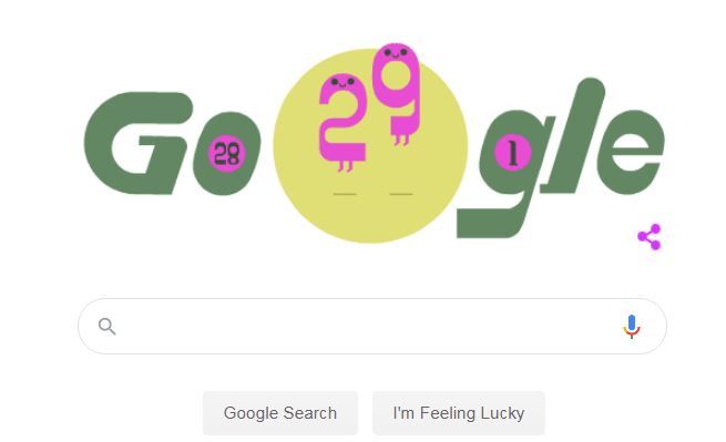 It's Leap Day Today & Google Is Celebrating the Rare Occasion With An ...