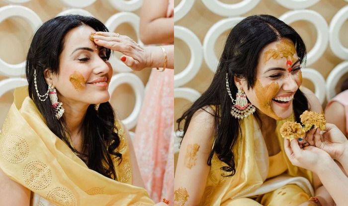 Kamya Punjabi Haldi Ceremony Photos: काम्या पंजाबी की हल्दी की तस्वीरें ...