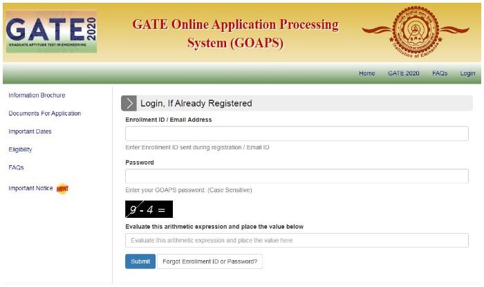 GATE 2020: Question Papers And Answer Key Released, Check on gate.iitd ...