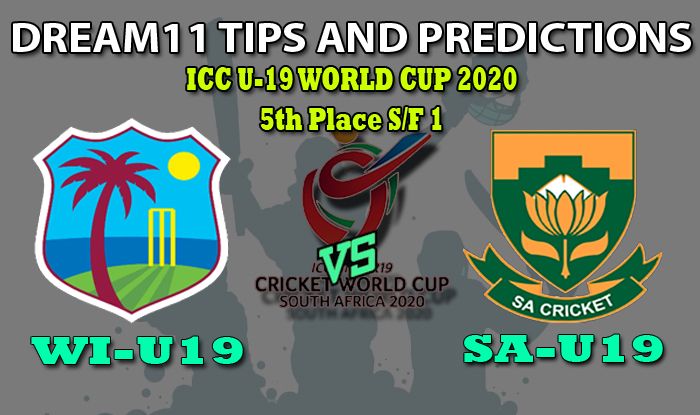 Dream11 Team Prediction West Indies U19 vs South Africa U19, ICC ...