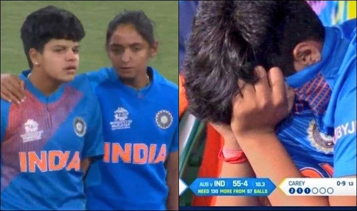 T20 World Cup: Shafali Verma Breaks Down to Tears After Loss to Australia, Harmanpreet Kaur ...