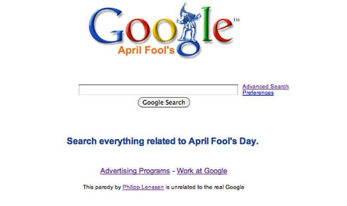 Google Squashes April Fools’ Day Plans Including Their Infamous Jokes ...