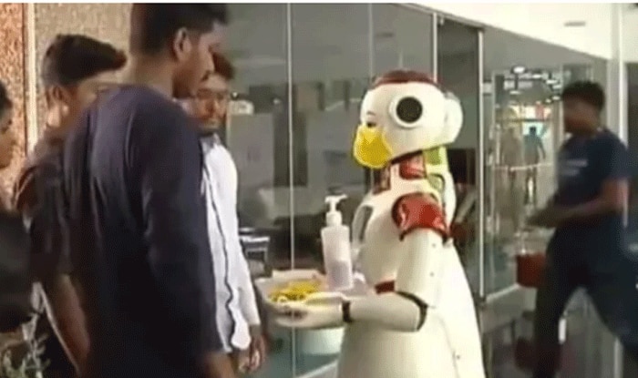 Robots in Kerala Answer Queries on Coronavirus, Distribute Sanitizers ...