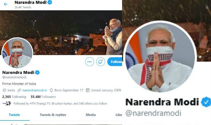 PM Modi Covers Face With ‘Gamcha’ Even in His Twitter DP, That’s The ...