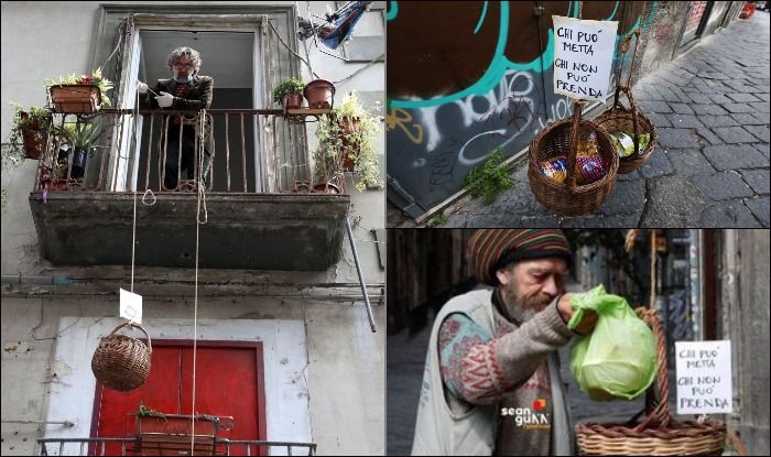 Naples’ Humanitarian Work of ‘Supportive Basket’ For Homeless Inspires ...