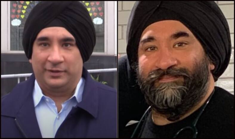 Sikh Doctor Brothers in Canada Shave Off Their Beards to Wear Masks And ...