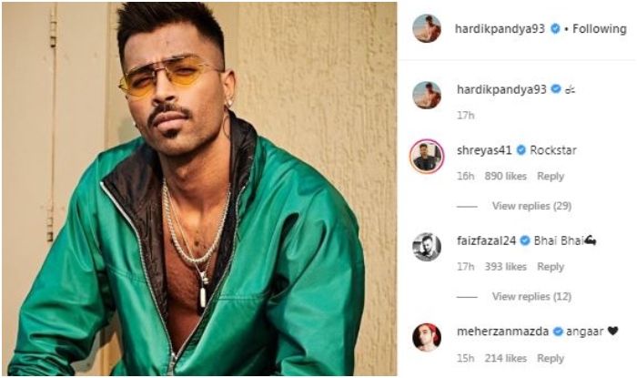 हार्दिक पांड्या के 'रॉकस्टार' स्टाइल में फोटो देख कमेंट करने से खुद को ...