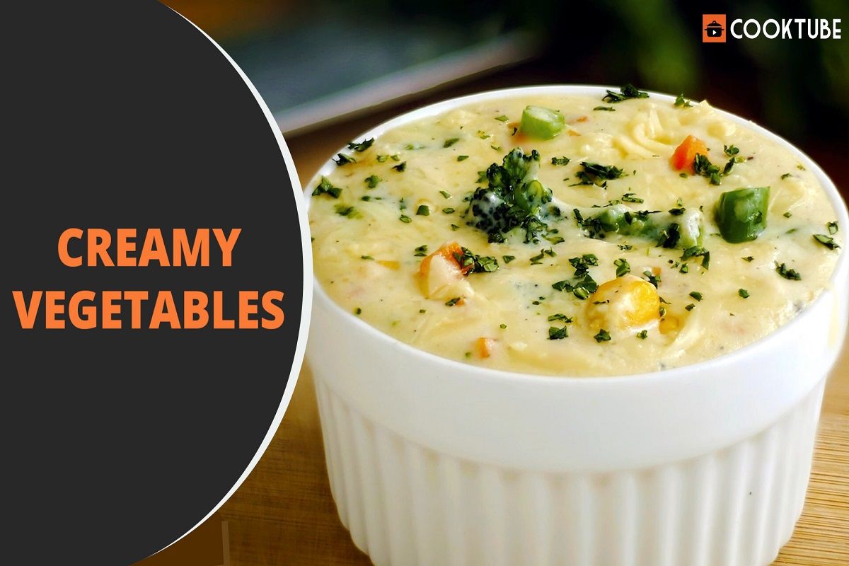 Creamy Vegetables Recipe: This Healthy to Eat, Easy to Make Dish is a ...