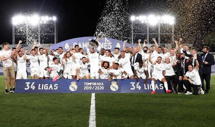 Real Madrid Beat Villarreal to Clinch 34th LaLiga Title | Karim Bemzema ...
